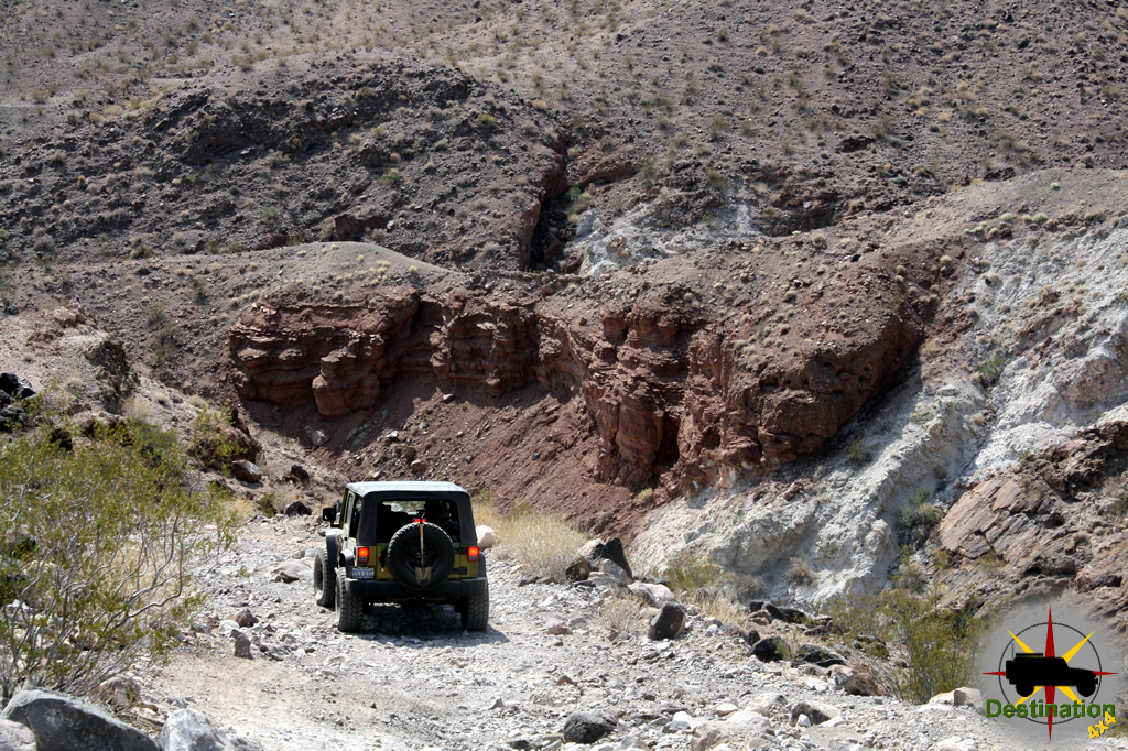 Burro Wash - A short backcountry trial near Hoover Damn - Destination4x4